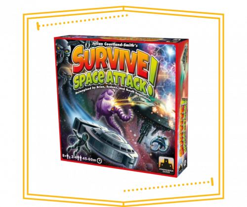 Survive Space Attack – INGLÉS - Tienda de juegos de mesa en México